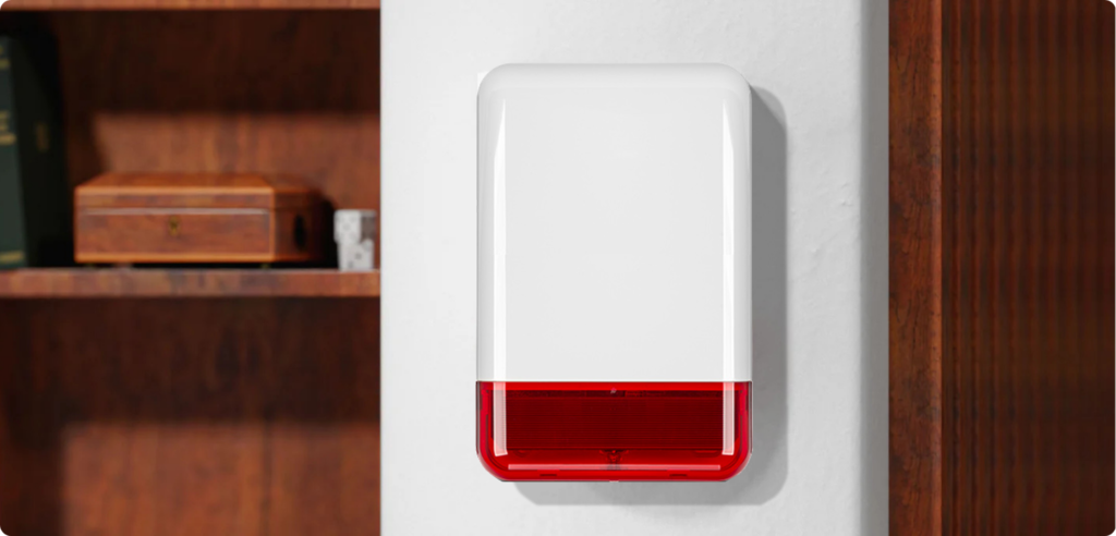 LoRa Outdoor Alarm Siren with Solar Panel | 120dB | 500m
